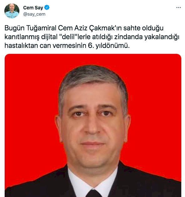 Donanmanın ‘Kutup Yıldızı’ Cem Aziz Çakmak mezarı başında anıldı