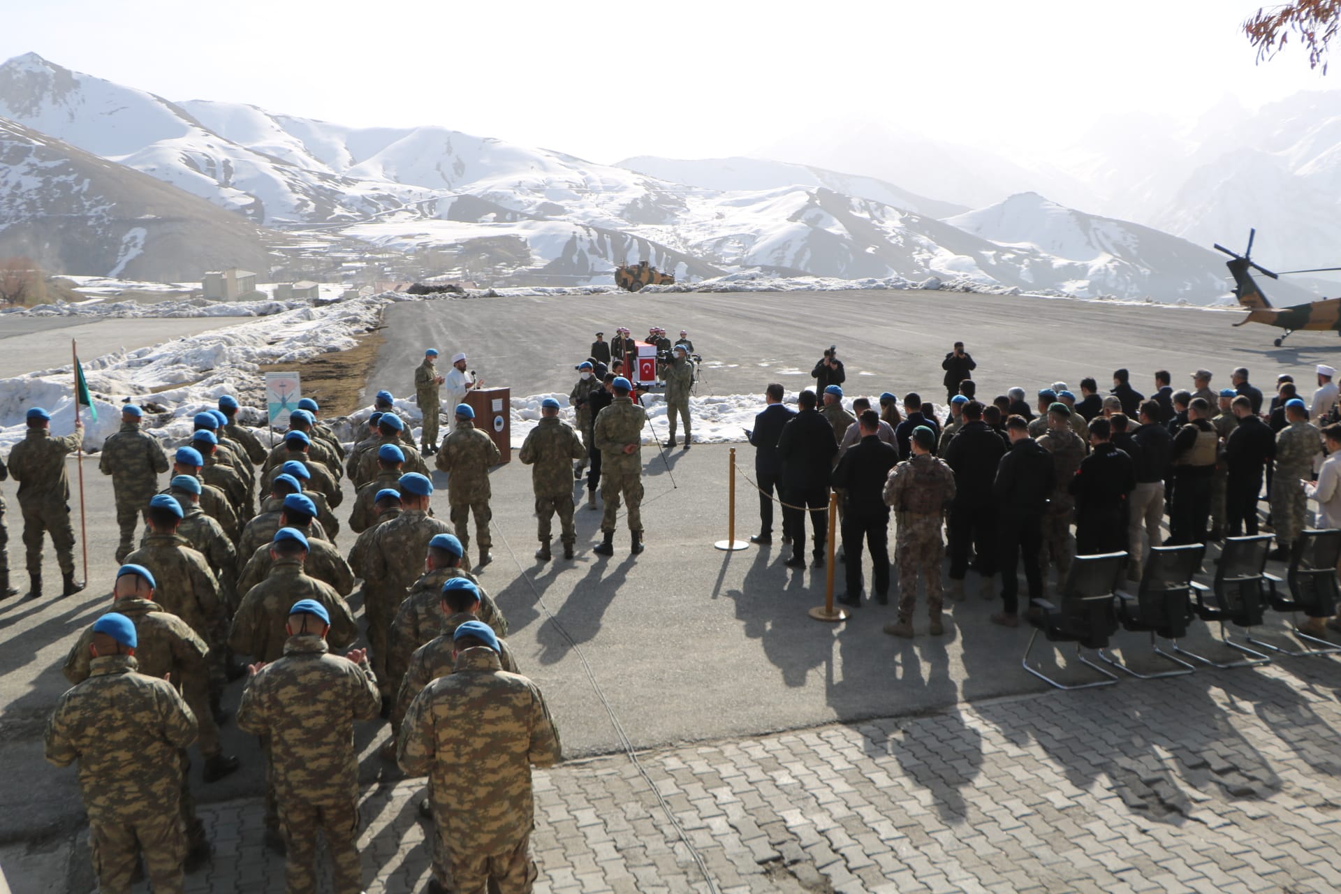 Şehit Asteğmen Abdullah Kürşat Kupşen'e veda