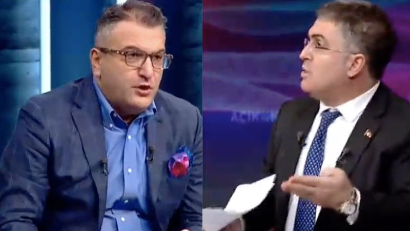 Canlı yayında tansiyon yükseldi... 'Utan Cem artık yeter'