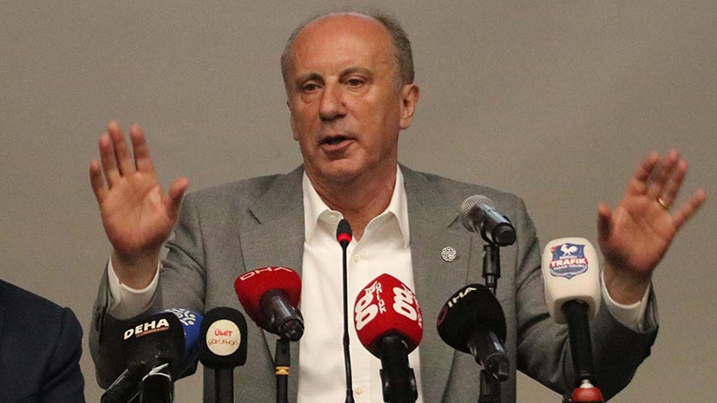 İnce: Ben olmasam Erdoğan birinci turda kazanıyor