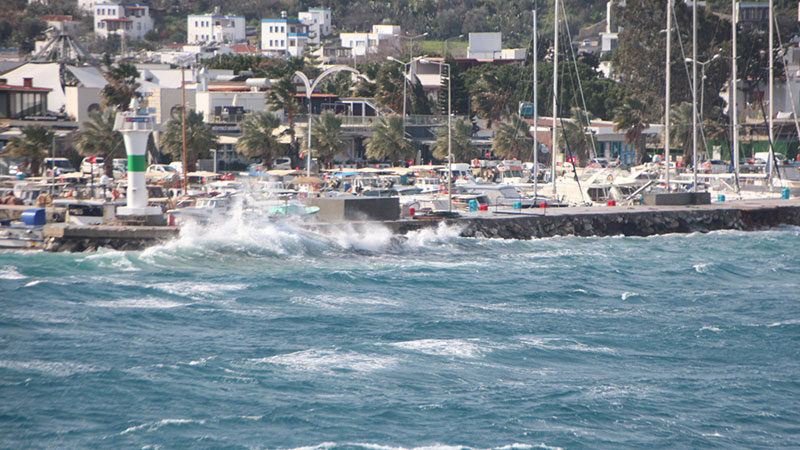Bodrum-Datça feribot seferleri iptal edildi