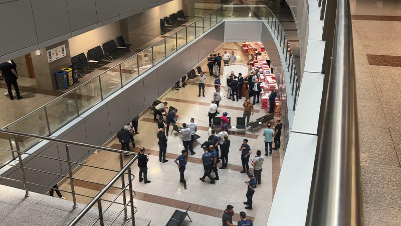 Çağlayan Adliyesi'nde intihar