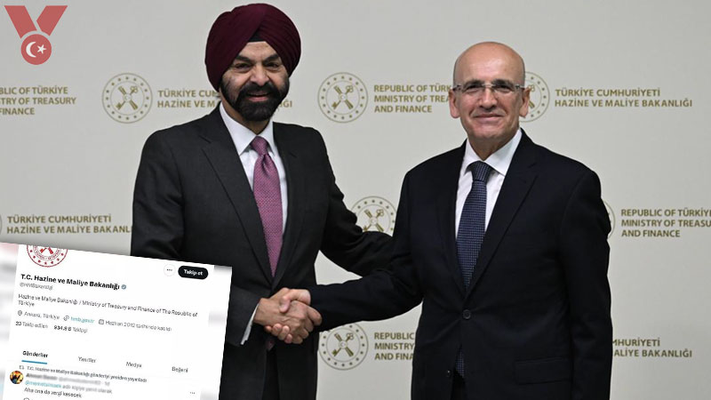 Hazine ve Maliye Bakanlığı'nın sosyal medya kazası gündem oldu