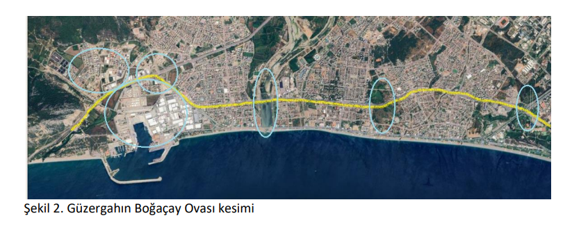 Raylı sistem hattı yeraltı suyundan geçiyor!