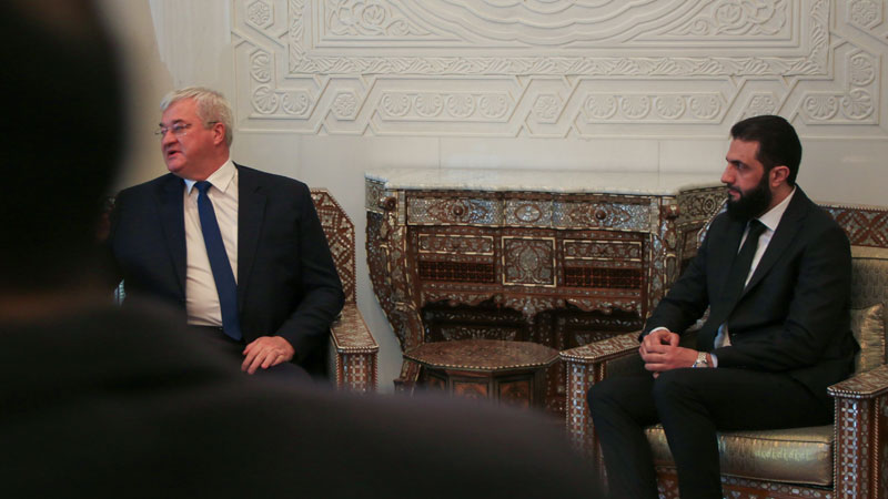 Suriye'de Colani, Ukrayna Dışişleri Bakanı ile görüştü