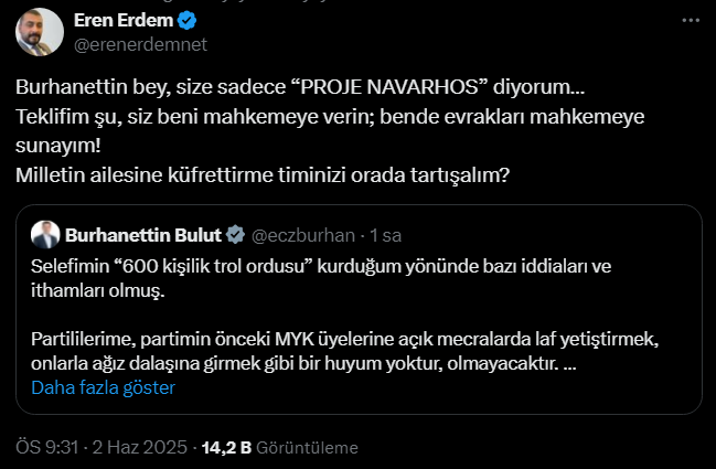 Eren Erdem isim verdi: 'Kılıçdaroğlu'na küfrettirmek için 46 milyon TL ...