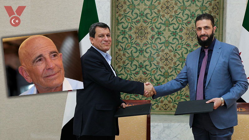 Şam'da 'federasyon' zirvesi: Tom Barrack, Ahmed Şara ve Mazlum Abdi masada!